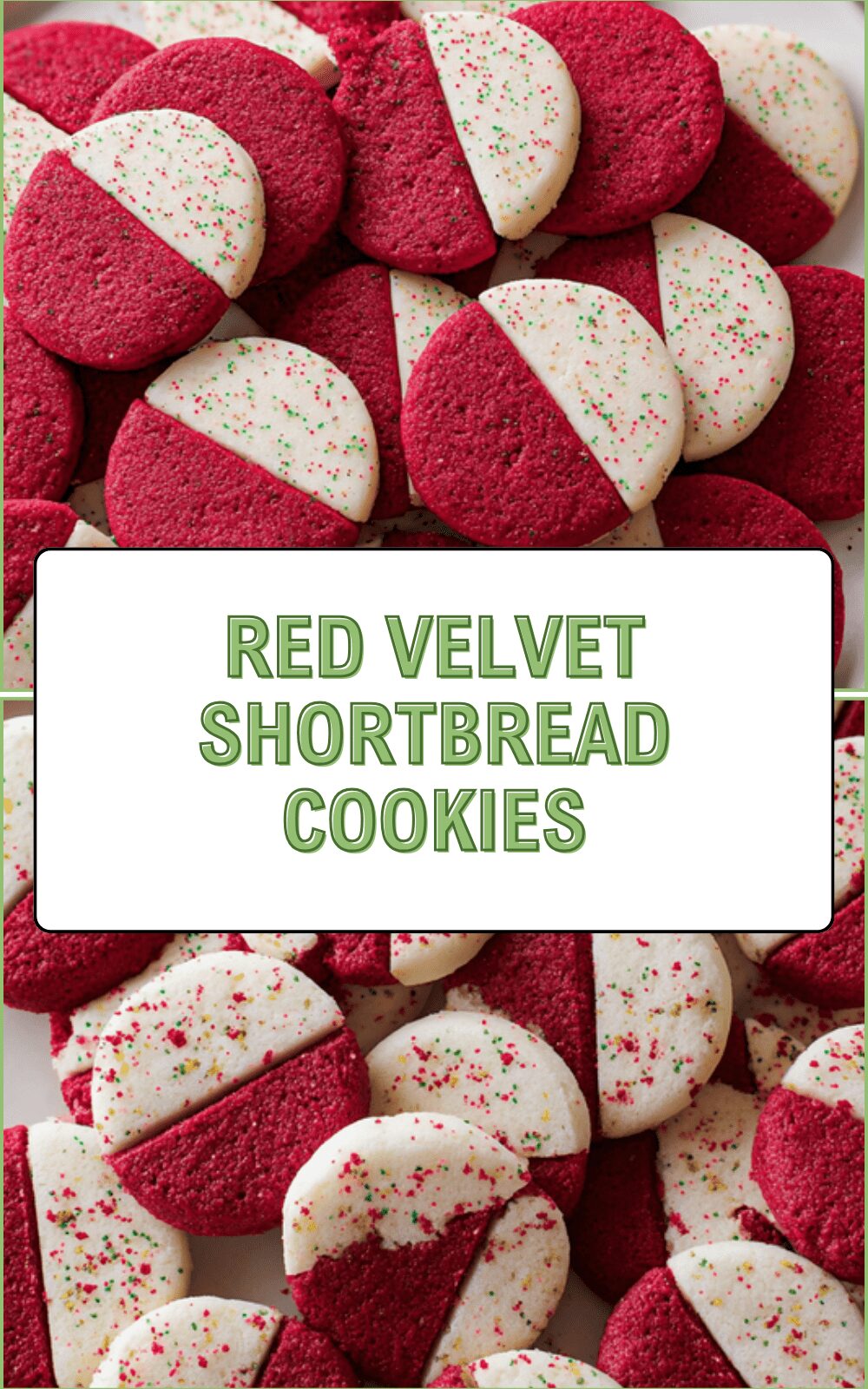 Red Velvet Shortbread Cookies Recipe With Crisp Texture