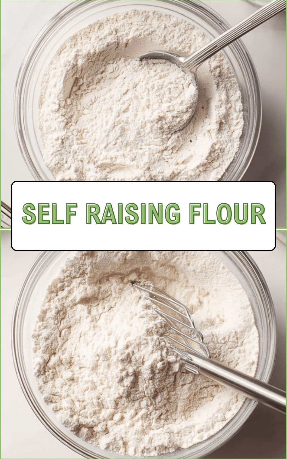 Self Raising Flour Recipe With Simple Homemade Ingredients