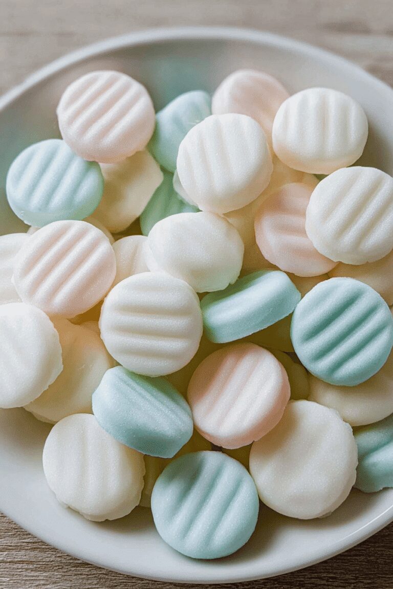 Cream Cheese Mints Recipe Easy Homemade Mint Candy