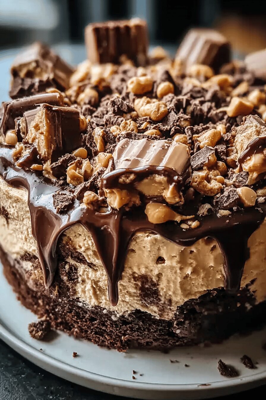 Peanut Butter Cup Cake Recipe With Creamy Chocolate Layers