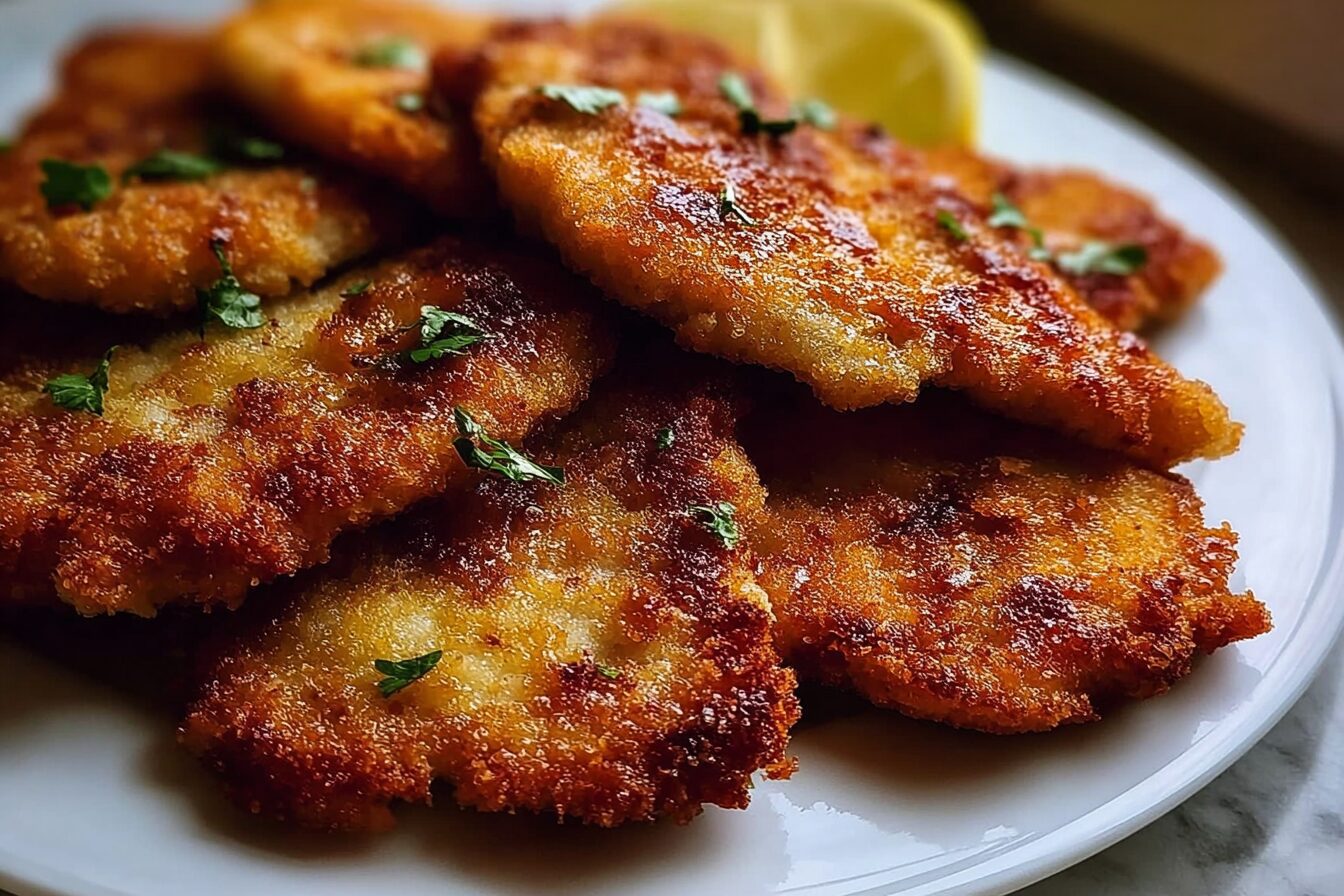 Chicken Cutlets Crispy Pan Fried Quick Recipe For Juicy