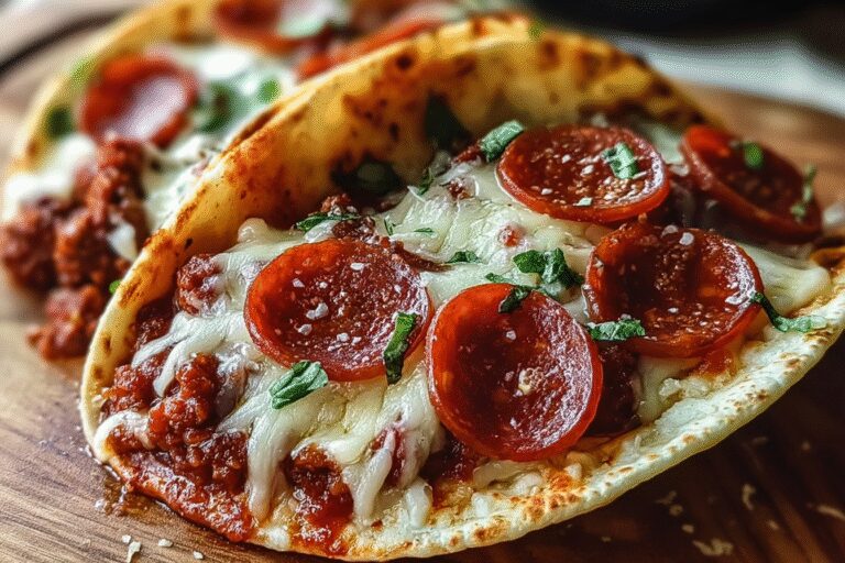 Pepperoni Pizza Tacos Recipe Ideas For A Flavorful Twist