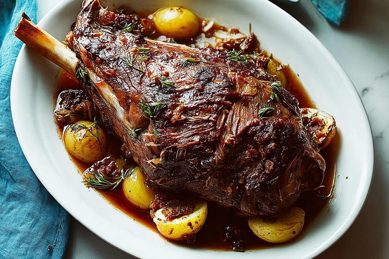 Slow Roasted Lamb Shoulder Recipe For Tender Flavorful Meat