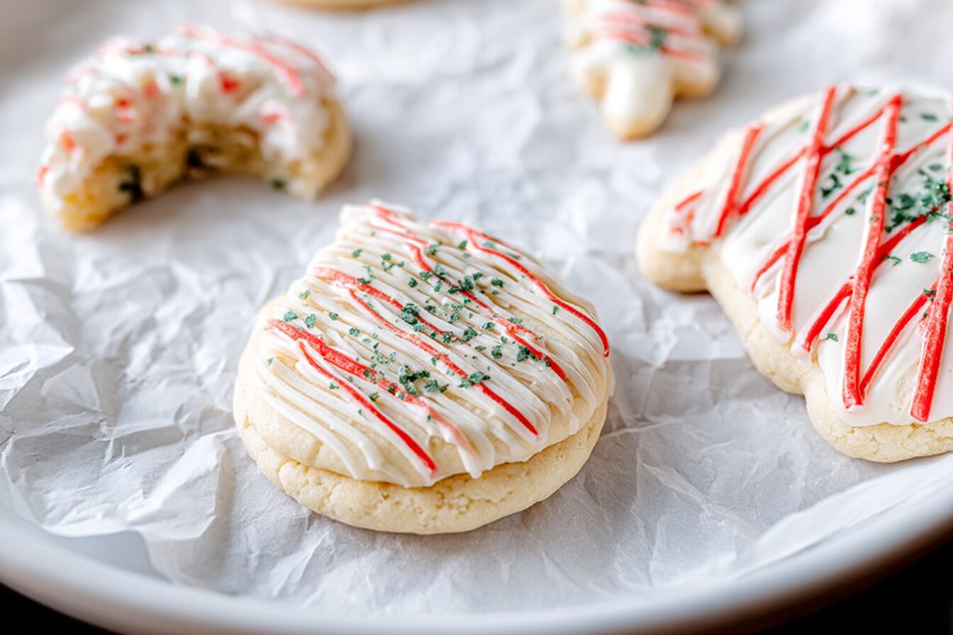 Mini Christmas Tree Cake Cookies Easy Recipe