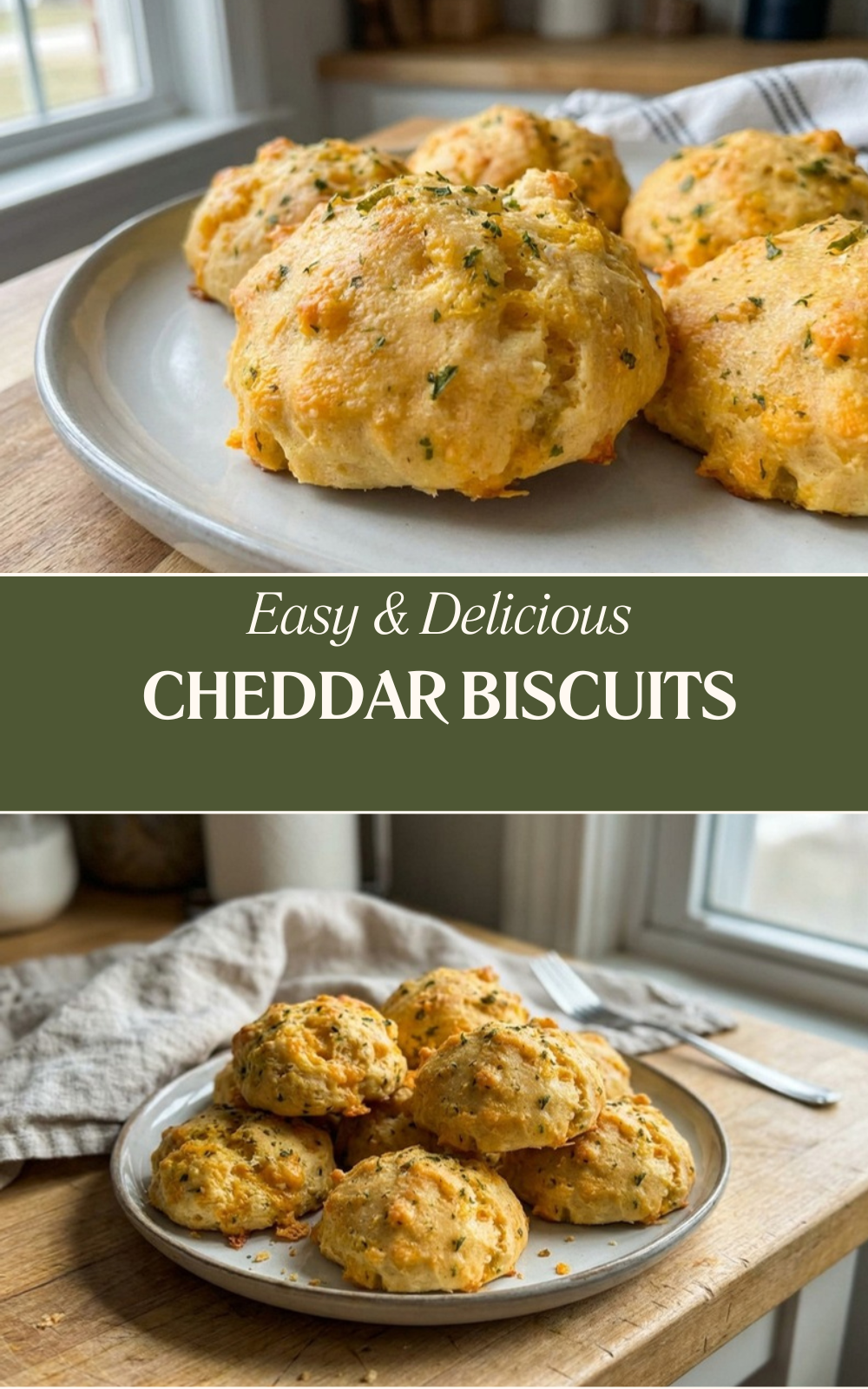 Cheddar Biscuits: Best Homemade Fluffy Cheesy Recipe