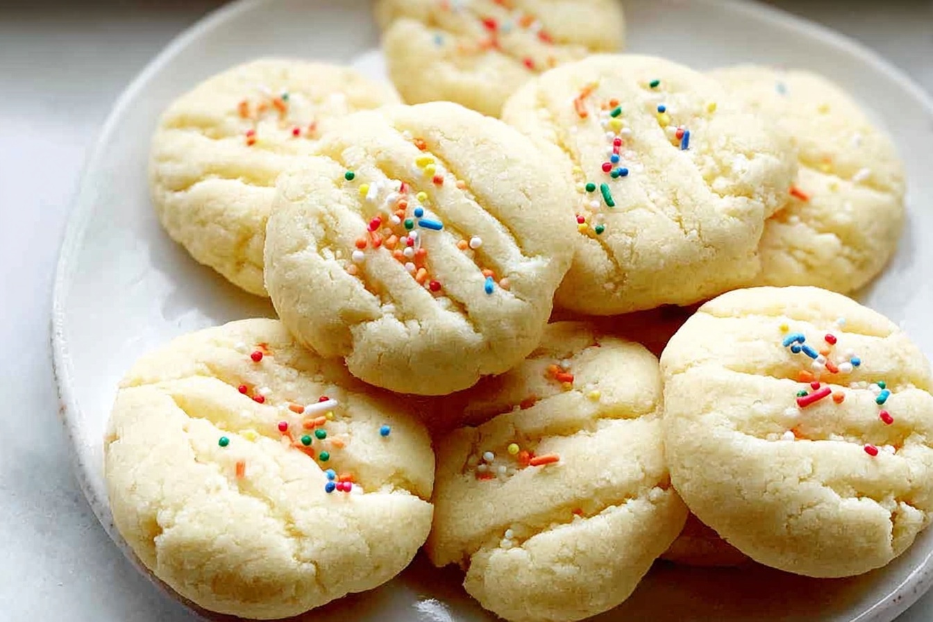 Whipped Shortbread Cookies Recipe: Light Buttery