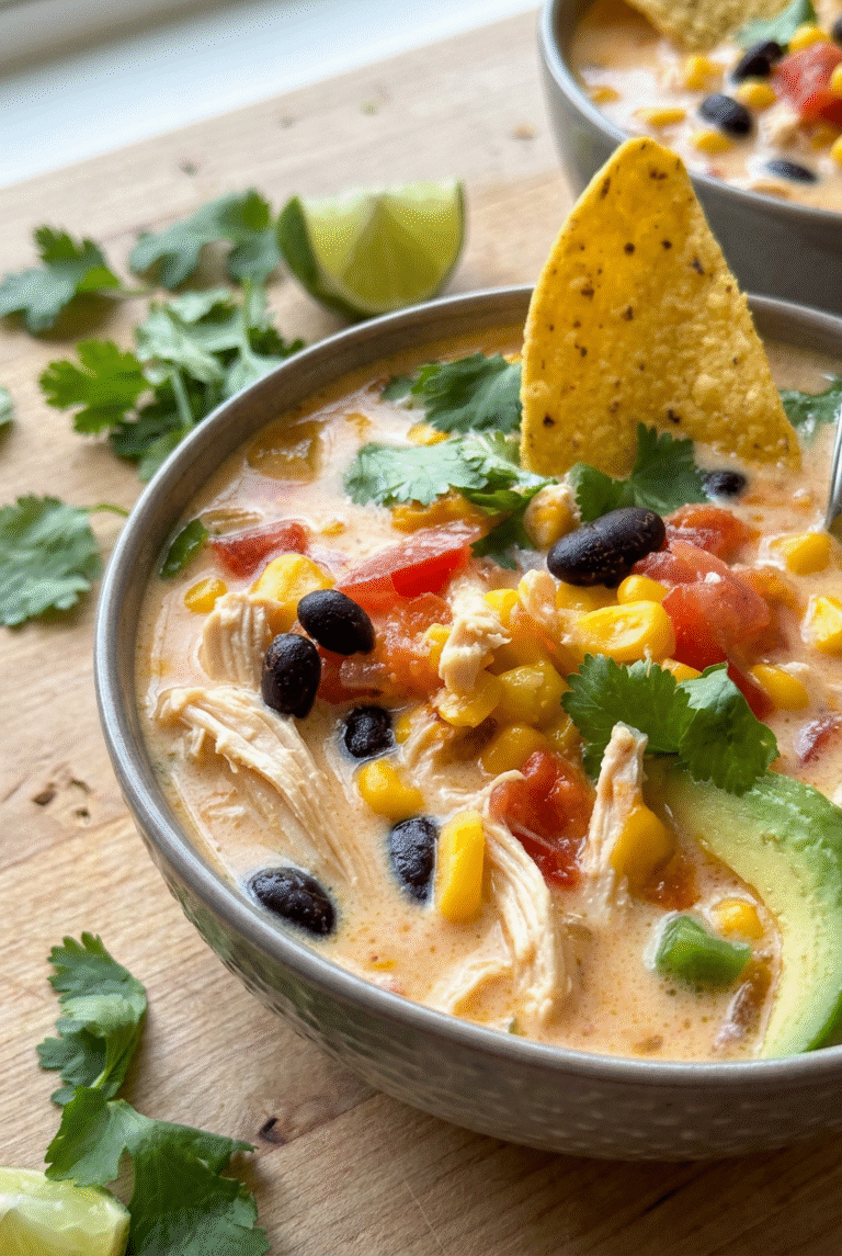 Chicken Taco Soup: Quick And Hearty One Pot Recipe